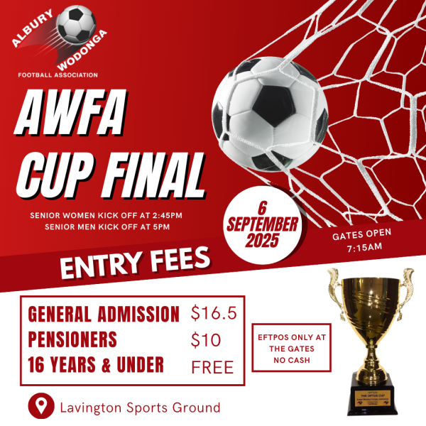 2025 AWFA Finals – Albury Wodonga Football Association (AWFA)